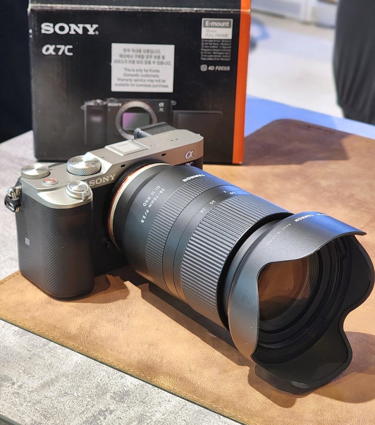 용산 전자랜드 카메라 중고 소니 알파7C 미러리스 SONY 탐론 28 75 mm : 네이버 블로그