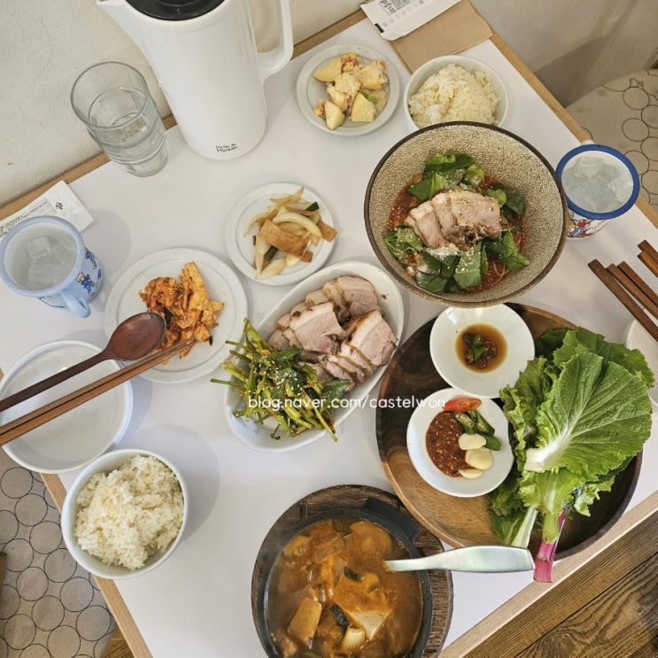 서촌 맛집 아이노가든키친 정갈한 한식 밥상에 분위기는 덤이오 웨이팅 캐치 테이블 예약 가능 네이버 블로그