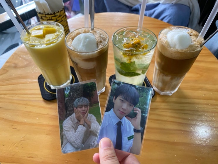 나트랑 코코넛커피 가장 맛있는 카페 - CCCP메뉴판, CCCP 외부음식 가능, 망고스무디, 패션후르츠 에이드, 2호점 위치 ...