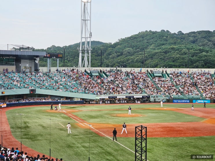 울산 문수야구장 롯데자이언츠 1루 커플석 직관후기 네이버 블로그