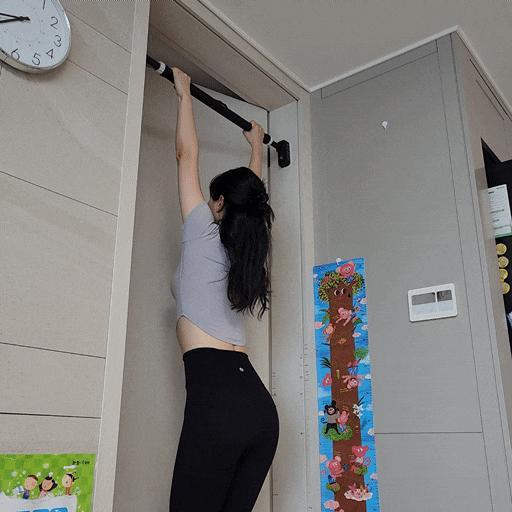 문틀철봉 헬스럽 가정용철봉 설치 1달후기 운동 루틴 : 네이버 블로그