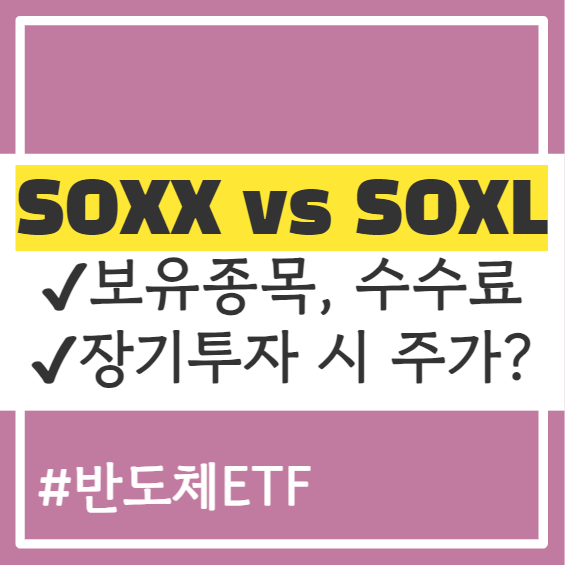 미국 반도체 지금 투자한다면?_SOXX vs SOXL ETF 주가 전망 : 네이버 블로그
