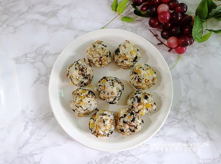 간단주먹밥 만들기 주말아침메뉴 멸치주먹밥 만드는 법 : 네이버 블로그