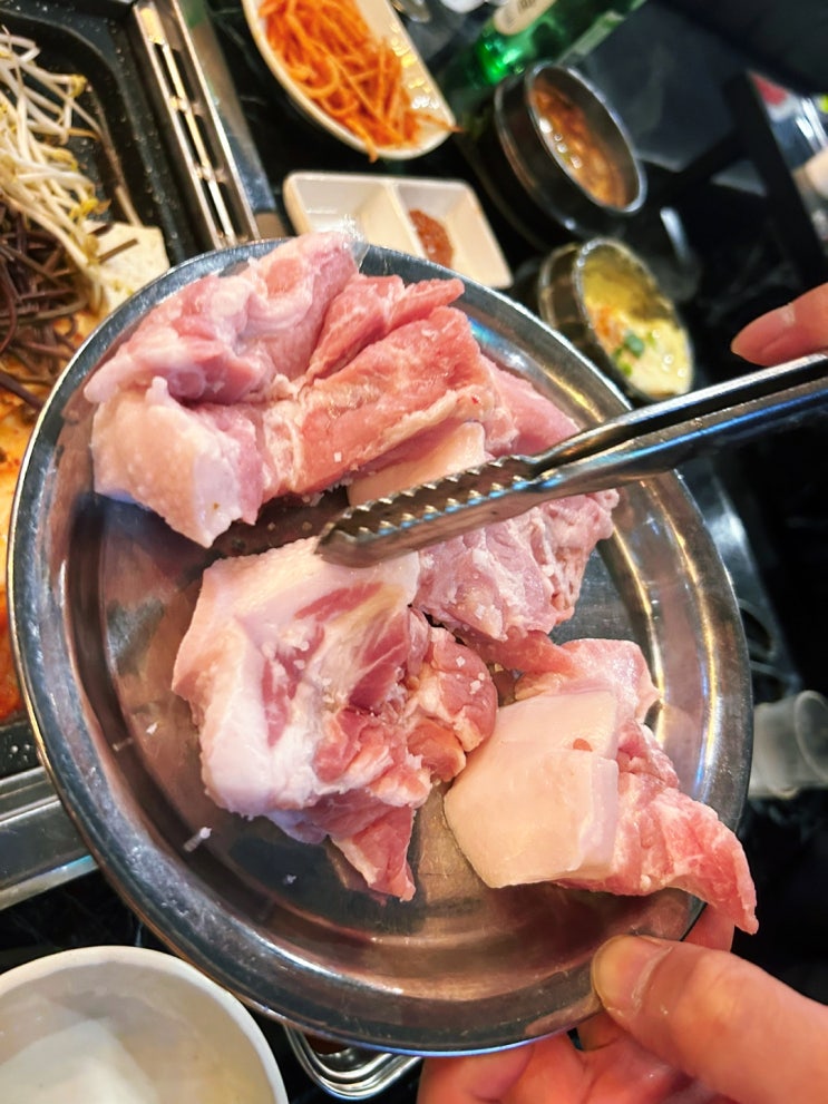 [파주맛집] 운정벧엘교회근처고기맛집 고집 운정점! 삼쏘하기좋으며 식감이 일품인 꼬들살도 강력추천! : 네이버 블로그