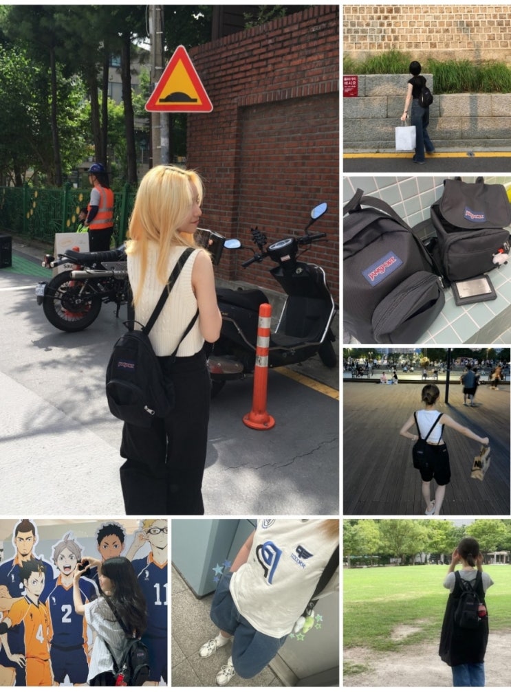 잔스포츠 하프파인트 미니백팩 추천 소프트탄 & 블랙 : 네이버 블로그