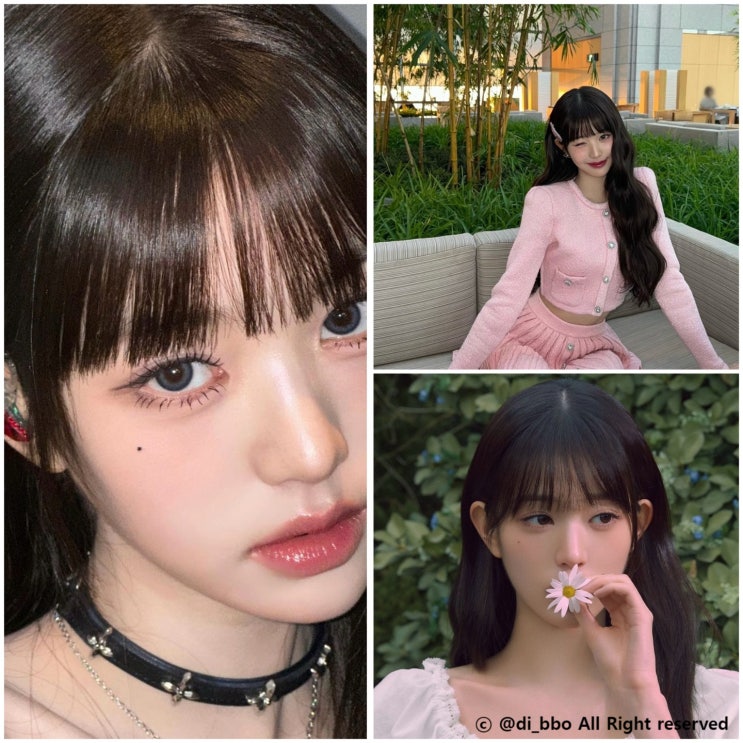 여자 긴머리 앞머리 스타일 자르기 펌 소프트풀뱅 추천 네이버 블로그
