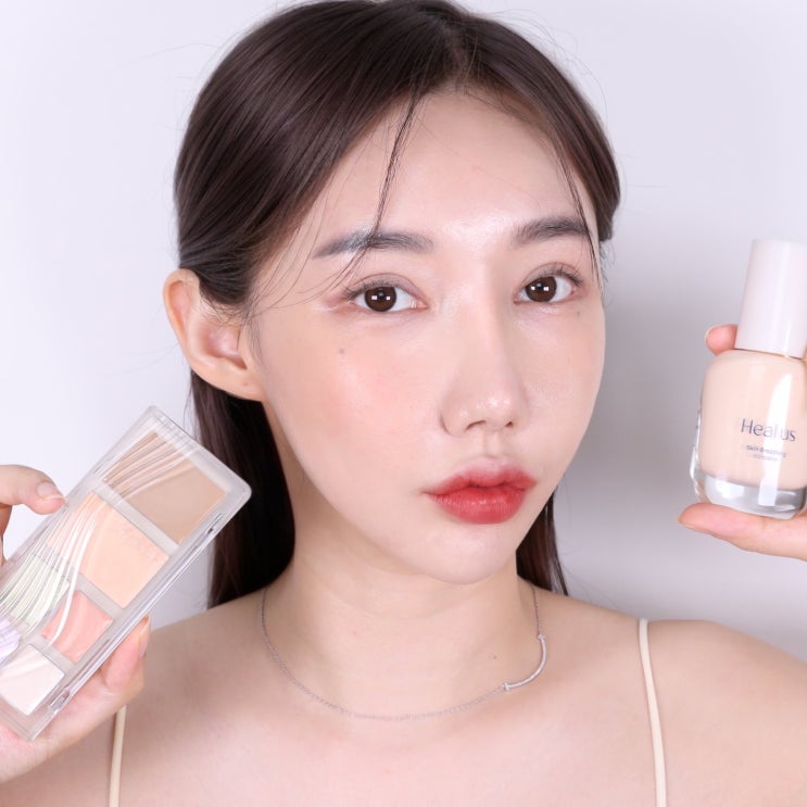 힐어스 코렉터 컨실러 팔레트 And 숨결 파운데이션으로 광채피부 만들기 컬러코렉터팔레트 추천 네이버 블로그