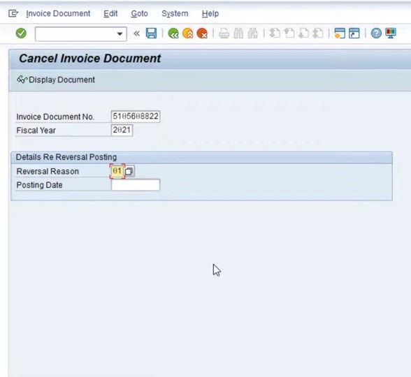[SAP] Cancel PO Invoice document : 네이버 블로그