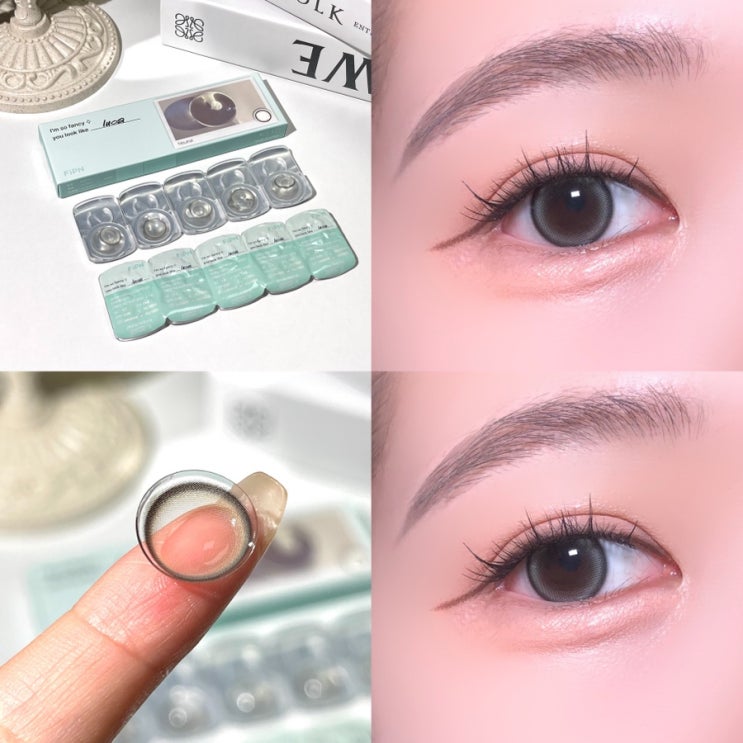 [MYFiPN] 마이피픈 루오아 뉴트럴 13.3 원데이 렌즈 착용샷 후기 : 네이버 블로그