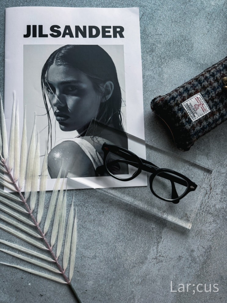 모스콧렘토쉬47 Moscot Lemtosh 47 + 뷰라움 해리스트위드 안경케이스 Viewraum glasses case를 ...