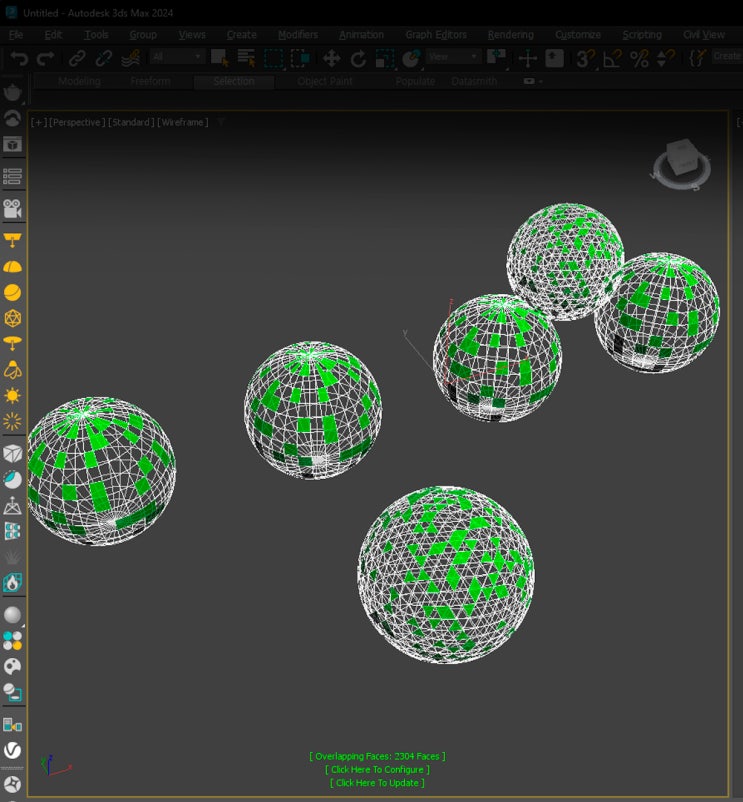 [3dsmax Q&A] 겹쳐있는 overlapping face 선택하고 지우기 : 네이버 블로그