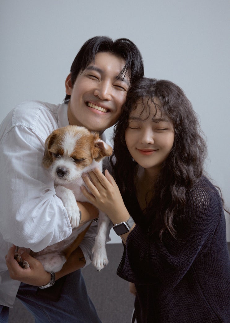 일산 셀프사진관에서 강아지랑 커플 사진 포즈 대방출 네이버 블로그