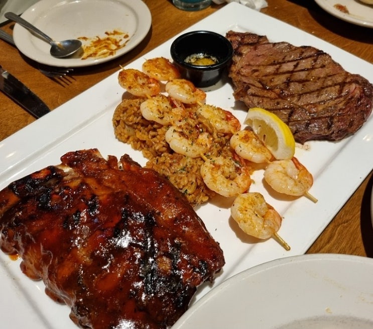 판교 현대백화점 맛집 스테이크전문점 텍사스로드하우스 네이버 블로그