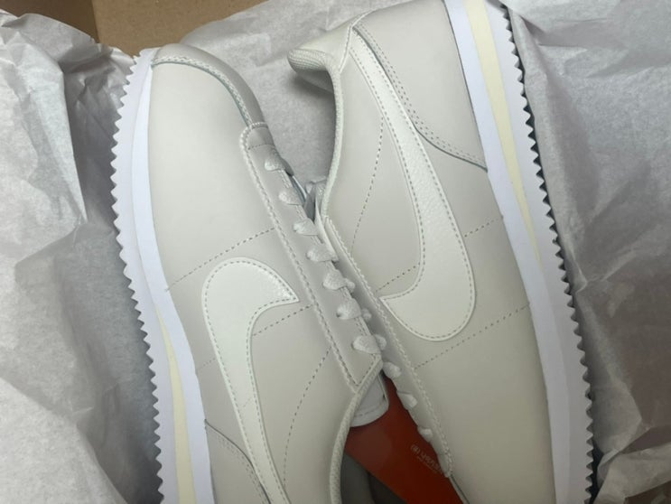 신발_여성 나이키 코르테즈 레더 DN1791-002 (245사이즈 후기!!!🪄) : 네이버 블로그