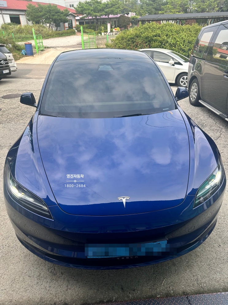 테슬라 모델3 3M CR 크리스탈라인 전체 썬팅 최고급 열차단 97% 필름 김포 부천 인천 시흥 서울 : 네이버 블로그