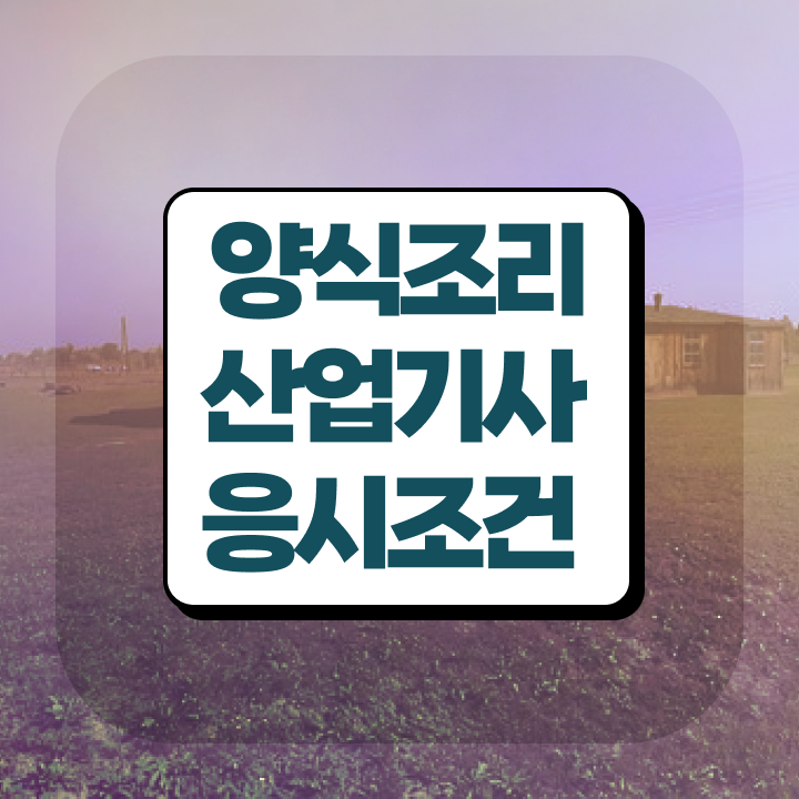 양식조리산업기사 자격요건 온라인 수업으로 편하게 준비한 비법 네이버 블로그
