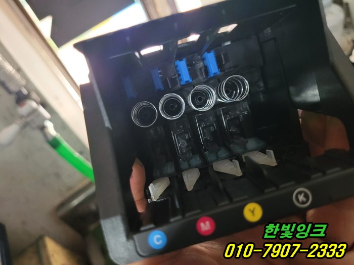 인천 미추홀구 주안동 Hp7740 프린터수리 프린트헤드문제 증상 출장 교체 설치 작업 무한잉크 석션 포함 네이버 블로그