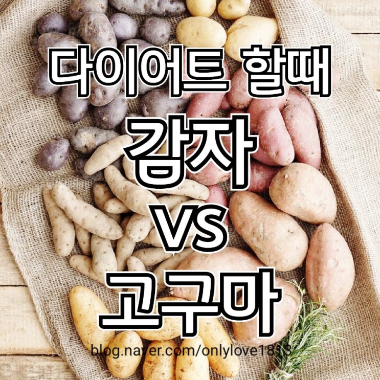 감자 고구마 다이어트 할때 어떤게 더 효과 좋을까 네이버 블로그