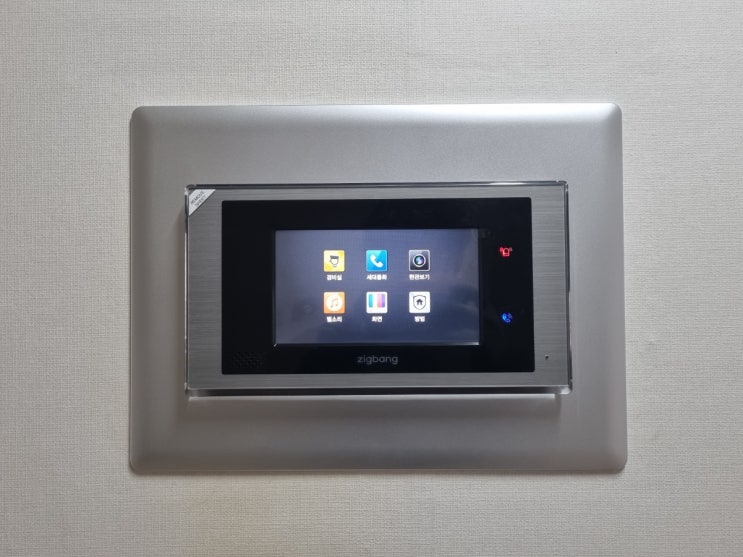 금천구 시흥동 관악산벽산타운1단지 직방 비디오폰 SHT-3527 교체 설치 : 네이버 블로그