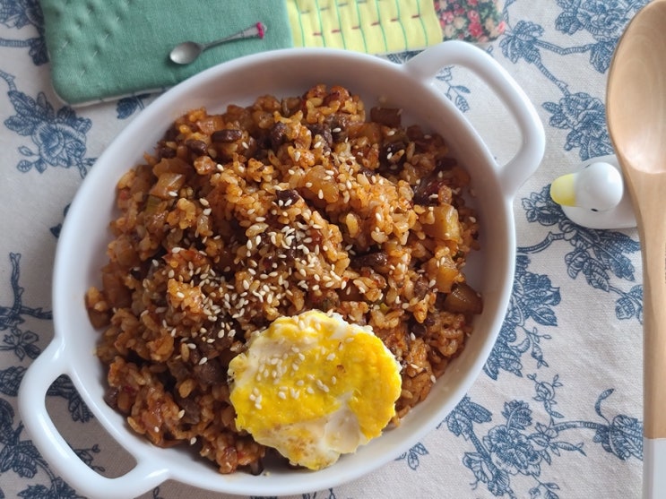 백종원 깍두기볶음밥 김치 소고기볶음밥 레시피 : 네이버 블로그