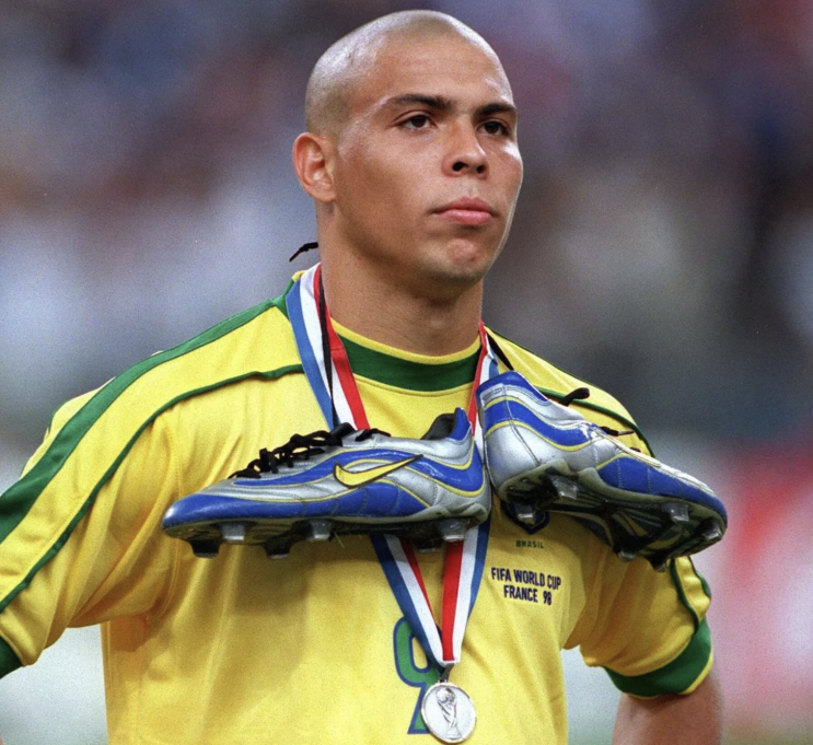나이키 브라질 1998 월드컵 리이슈 호나우두 져지 Nike Brazil 1998 Reissue Soccer Jersey ...