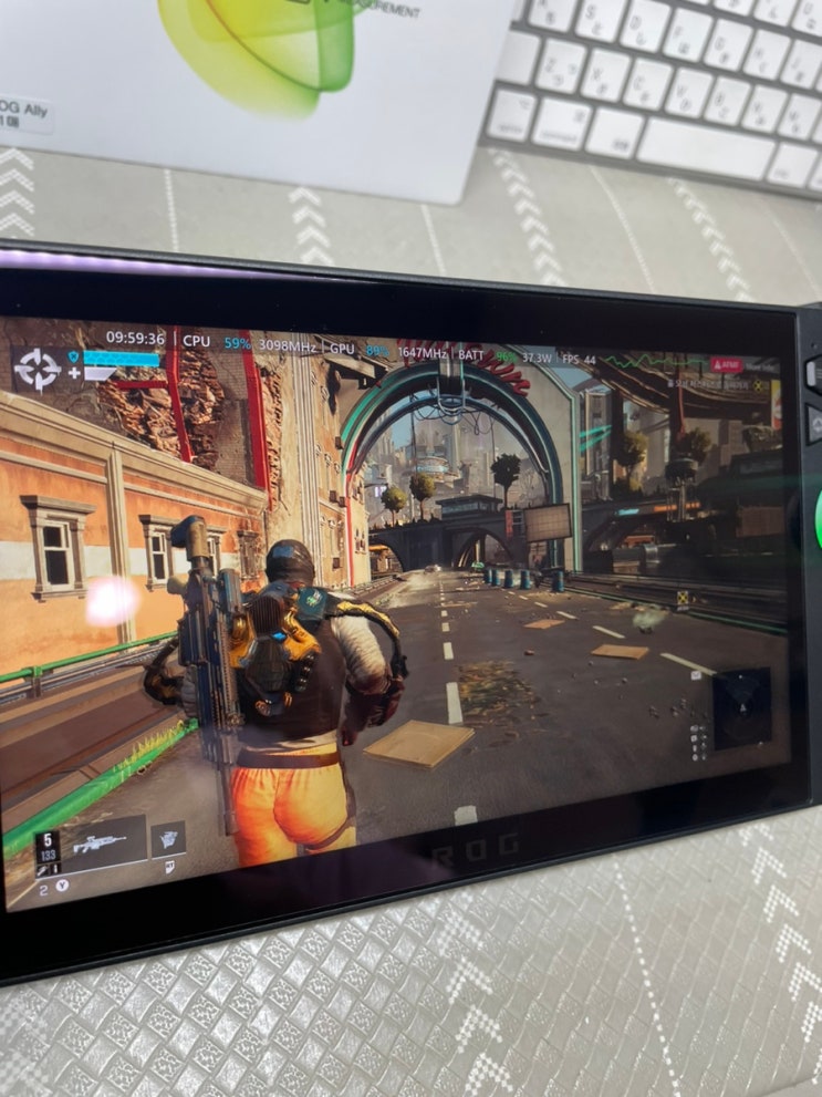 [힐링쉴드신림점] ASUS ROG ALLY X 휴대용UMPC의 정점을 보여주는 로갈리X 고화질액정보호필름 부착작업!! 전지점 최초 부착 작업 입니다!!! -feat.필름 ...