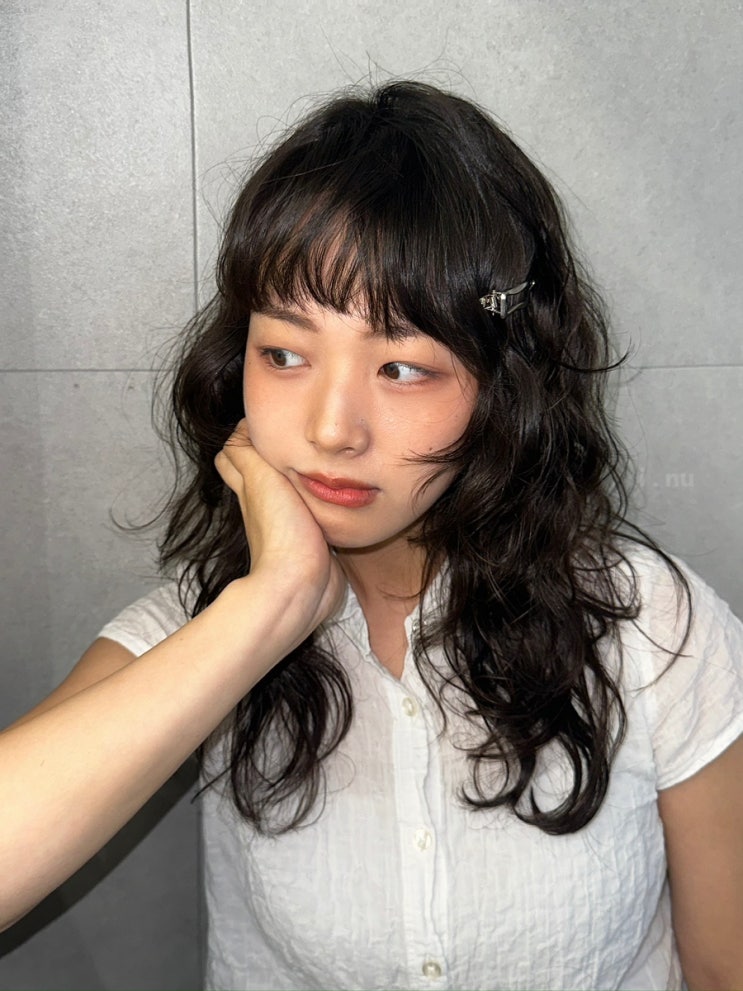 중간머리 웨이브펌 패닝펌 젤리펌 히피펌 강남미용실 아이누 헤어 루원 디자이너 네이버 블로그