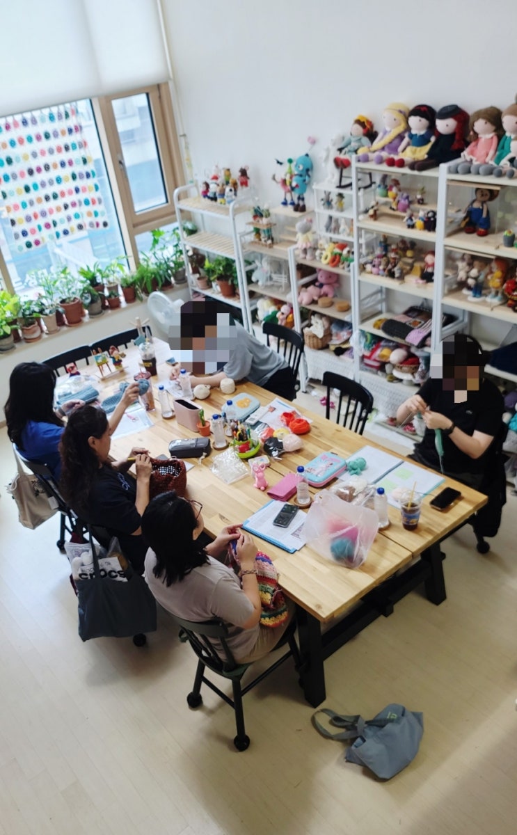 직장인반 직장인취미 주말공방 자기계발 평생취미 코바늘 대바늘 인형 소품 자격증 취미 힐링 뜨개배우기 뜨개배우는곳 뜨개질 클래스