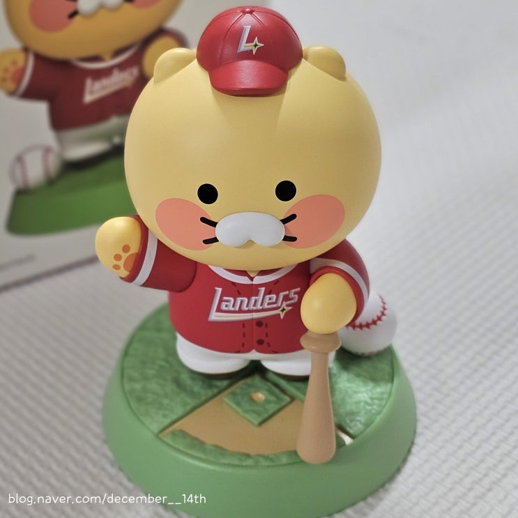 SSG 랜더스 춘식이 피규어 언박싱, 실물 후기 (KBO 프로야구단 x 카카오 프렌즈 춘식이) : 네이버 블로그