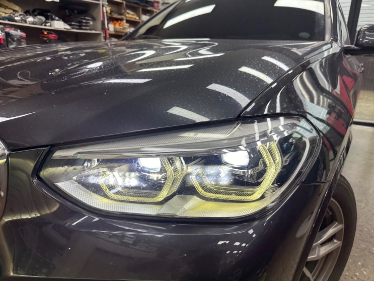 BMW X3 (G01) - 엔젤아이 데이라이트 주간주행등 황변 및 고장으로 인해 수리 하였습니다 : 네이버 블로그