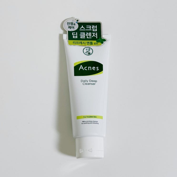 올리브영 클렌징폼 아크네스 데일리 딥 클렌저 산뜻하게 여름클렌징 네이버 블로그
