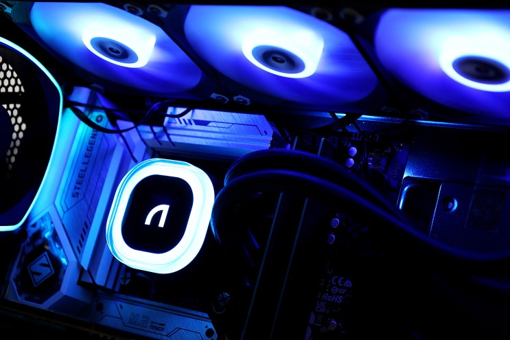 앱코 LP360 레이어드 ARGB 3열 CPU 수냉쿨러 14700k 사용기 : 네이버 블로그