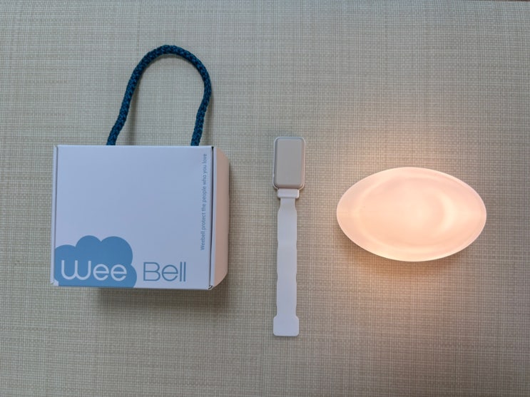 기저귀 알림센서 "위벨(Wee Bell)" 사용 후기 : 네이버 블로그