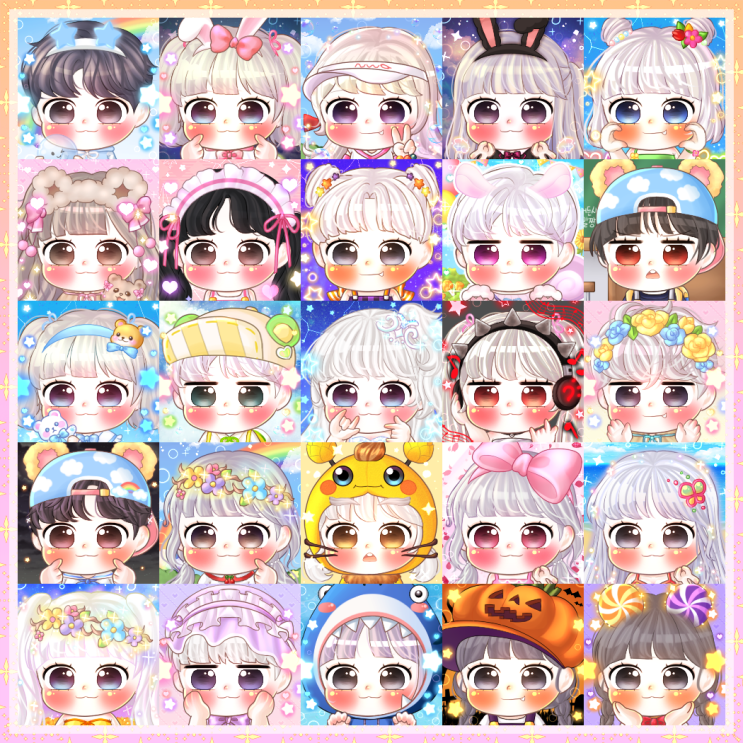 주어 커미션 🎀 뽀용 타입 (뽀짝 리뉴얼) : 네이버 블로그