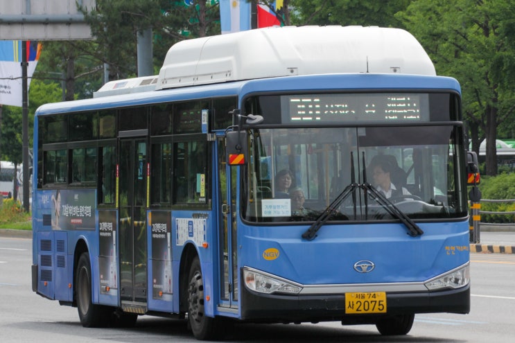 서울버스 301번 NEW BS110 NGV 2018년식 (2075) : 네이버 블로그