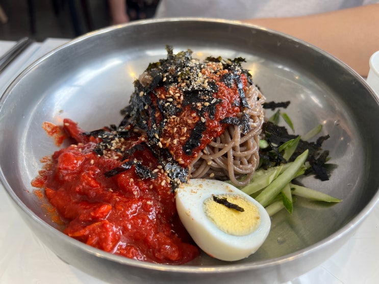 강릉 강문해변 바다뷰 막국수 맛집 추천 고씨네 동해막국수 네이버 블로그