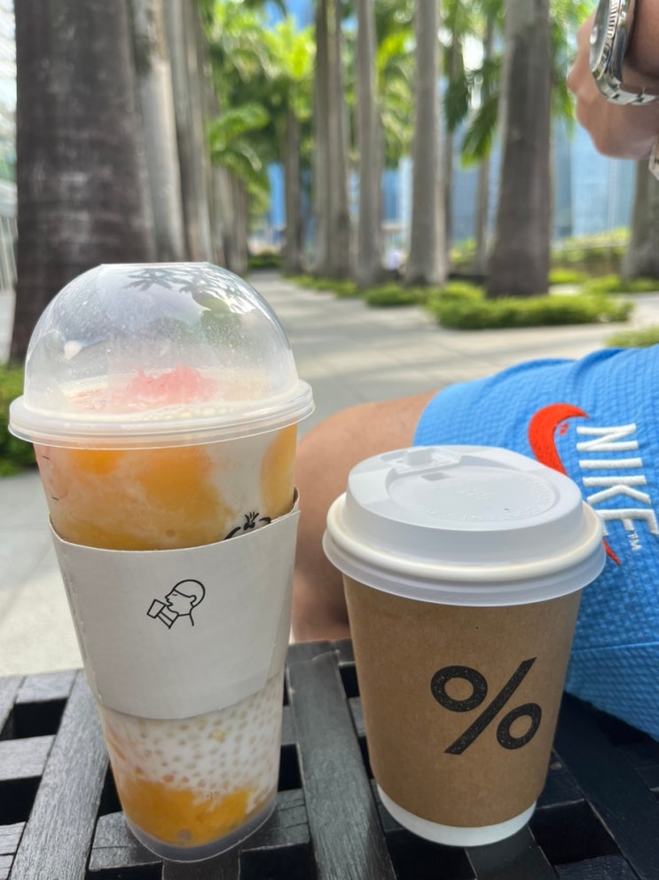 싱가포르 카페 추천 총정리 2탄 마리나베이샌즈 R&B Tea/ Venchi/ HEYTEA/ %ARABICA : 네이버 블로그