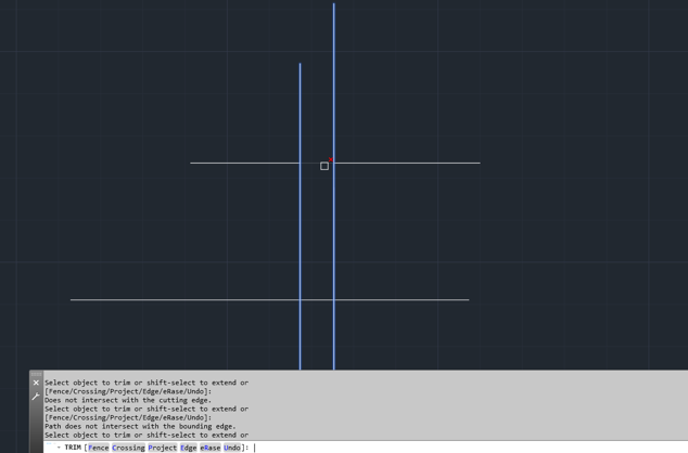 auto cad - trim, offset , fillet, chamfer, mirror : 네이버 블로그