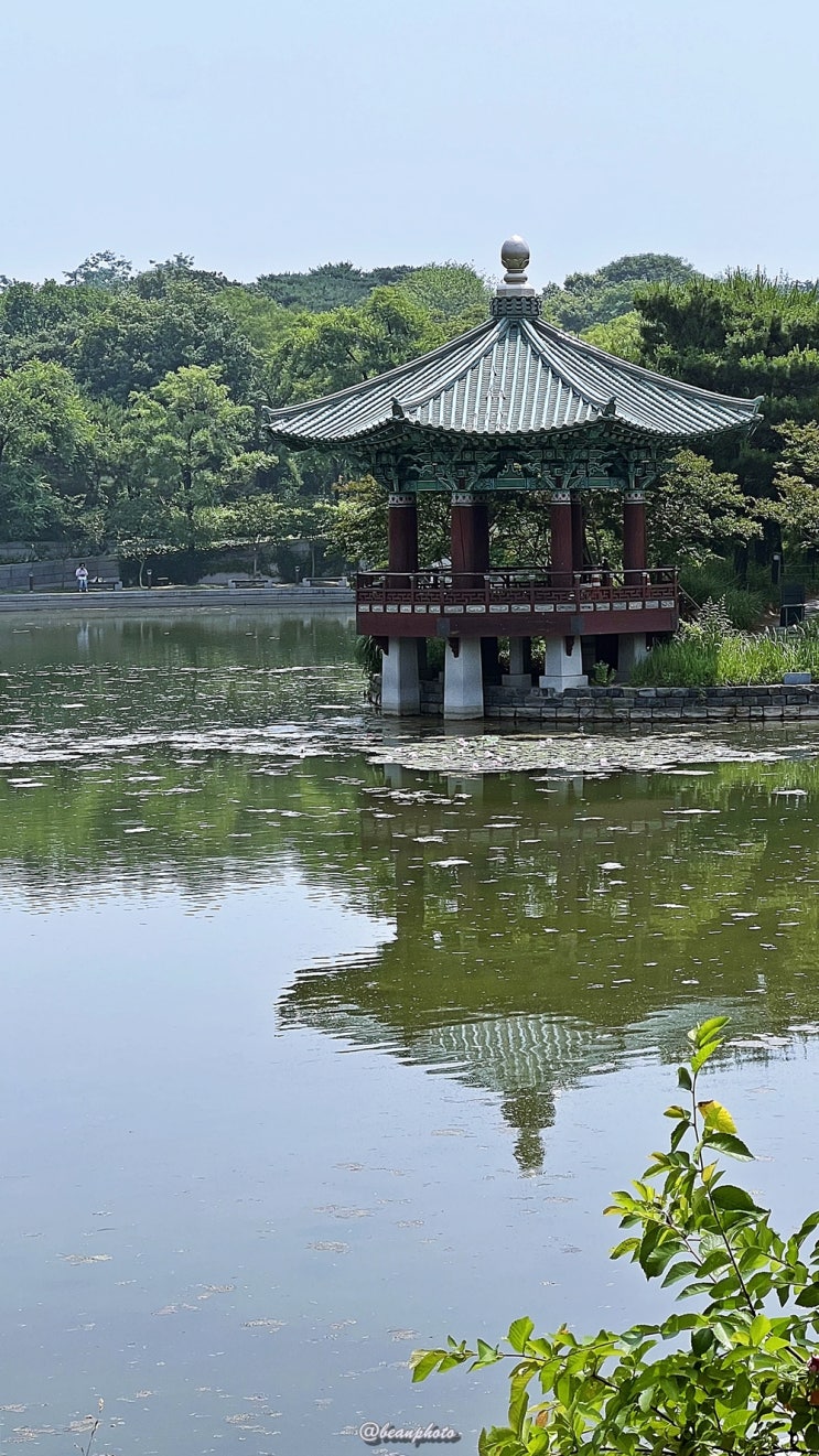 서울 나들이 이촌역 근처 뷰 맛집 국립중앙박물관 거울못식당 주차이용법 네이버 블로그