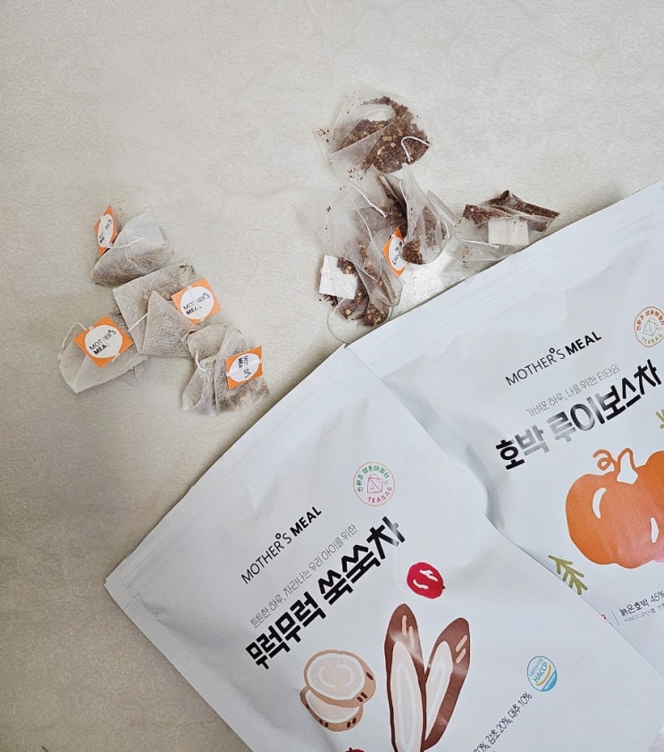 마더스밀 우리 아이를 위한 쑥쑥차 나를 위한 호박루이보스차 후기 네이버 블로그