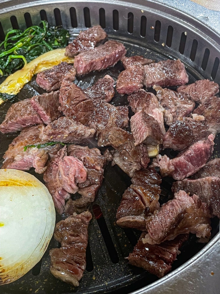 충북 음성군 대소면 회식 추천 로컬 돼지고기 소고기 맛집 샘터가든 네이버 블로그