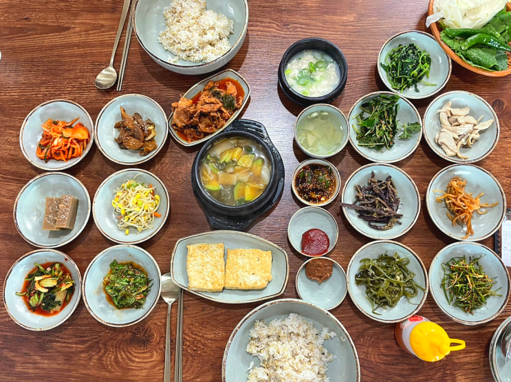 남양주 대청마루 한정식 맛집 보리밥 정식 네이버 블로그