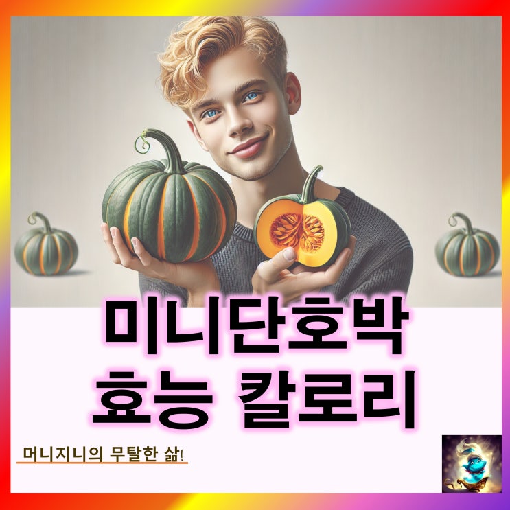미니단호박 효능 칼로리 부작용 영양성분 알고 먹어요 네이버 블로그