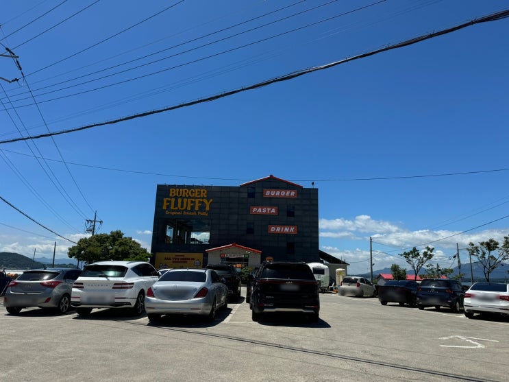 사천맛집 Buger Fluffy(버거플러피) 수제버거(주차가능, 야외자리만 애견동반가능) : 네이버 블로그