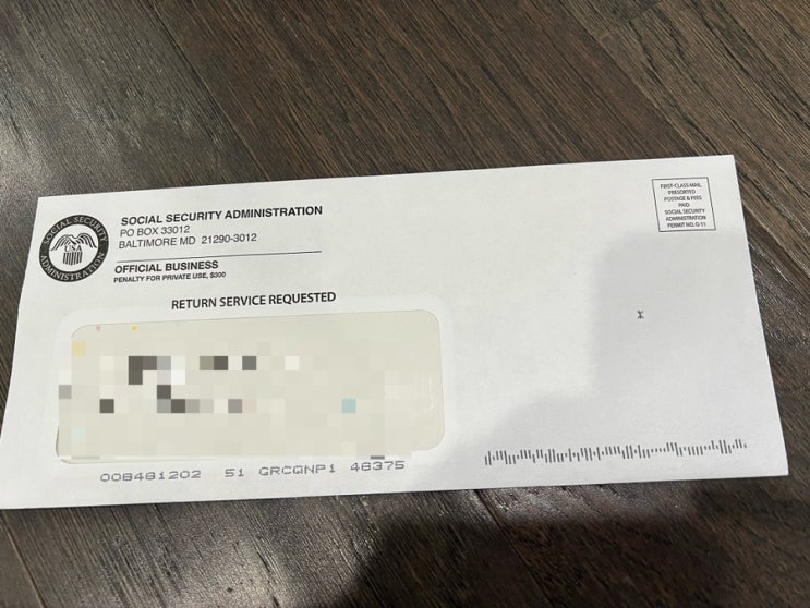 미국 SSN(Social Security Number) 발급 방법,소요시간 : 네이버 블로그