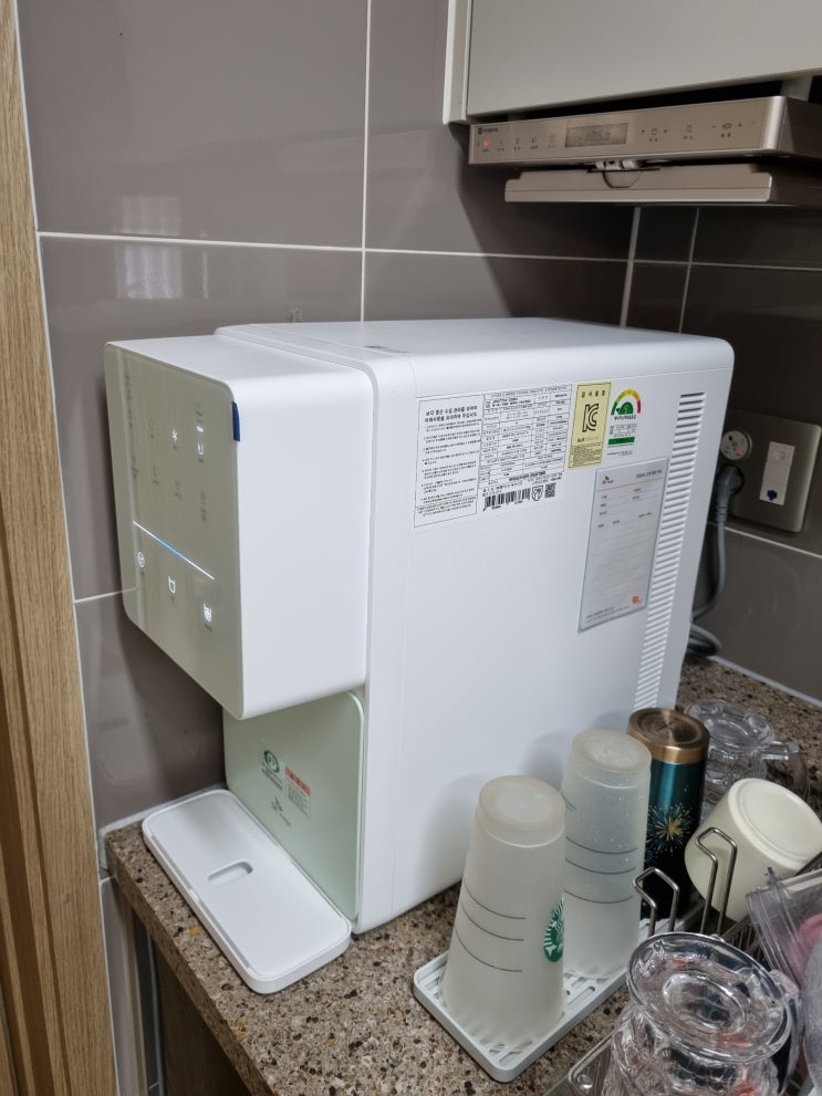 SK매직 원코크 얼음정수기WPU-IAC414S 파스텔 그린후기 : 네이버 블로그