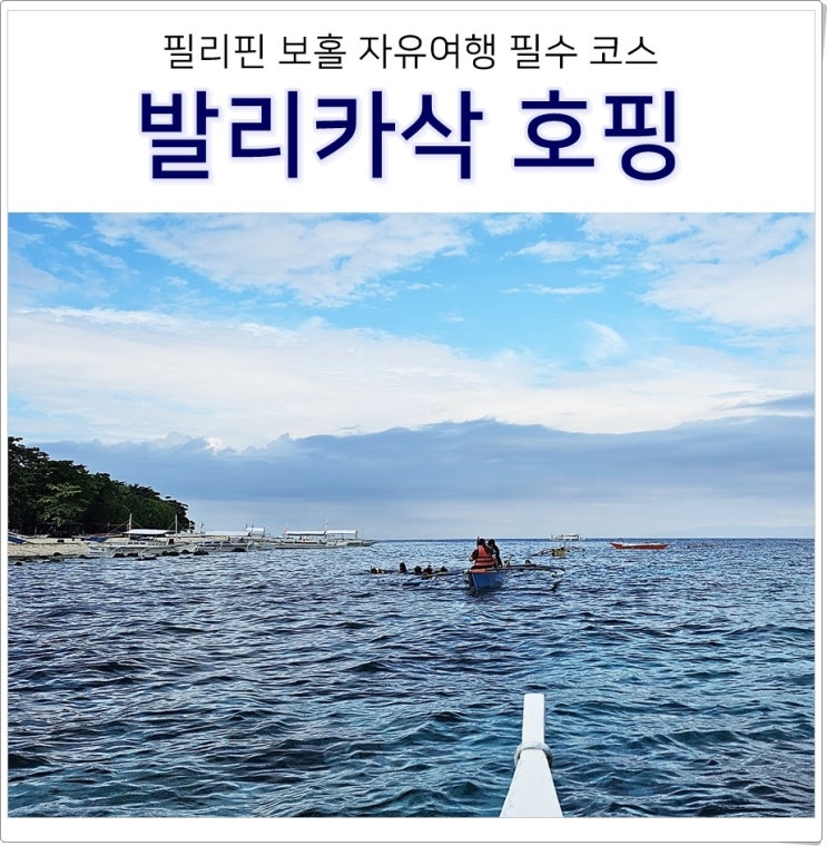 보홀 자유여행 발리카삭 오후 호핑투어 예약 가격 시간 네이버 블로그