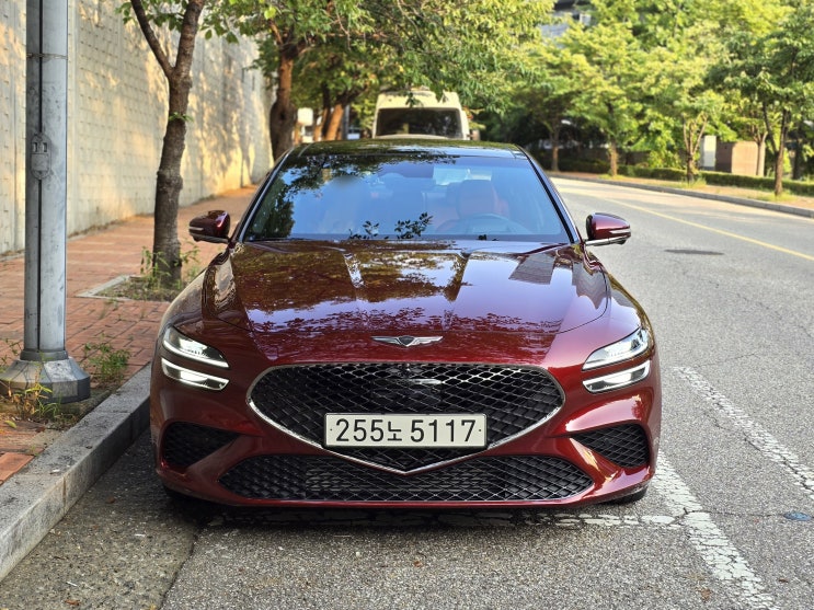 제네시스 G70 3.3T AWD 시승기 [24.8.4] : 네이버 블로그