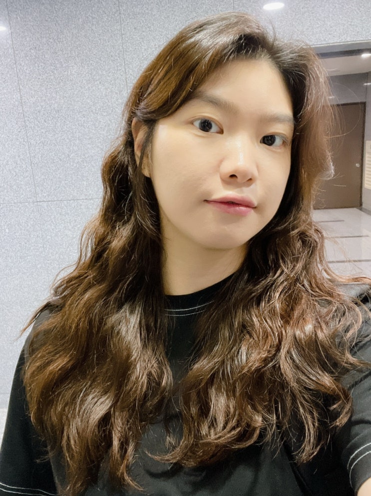 마곡역 미용실 라브리지헤어 윤주 디자이너 물결펌 후기 : 네이버 블로그