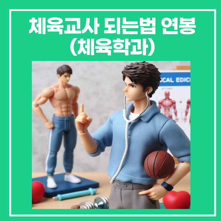 체육교사 되는법 연봉체육학과 네이버 블로그